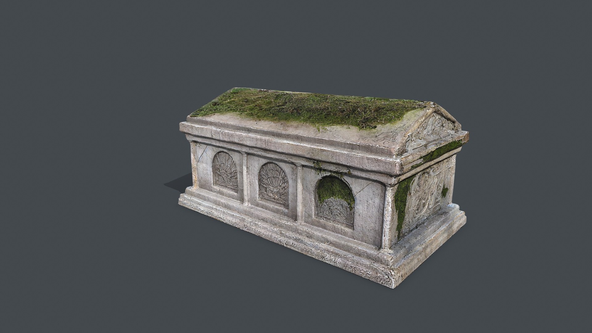Tomb 3D Model - TurboSquid 2197673
