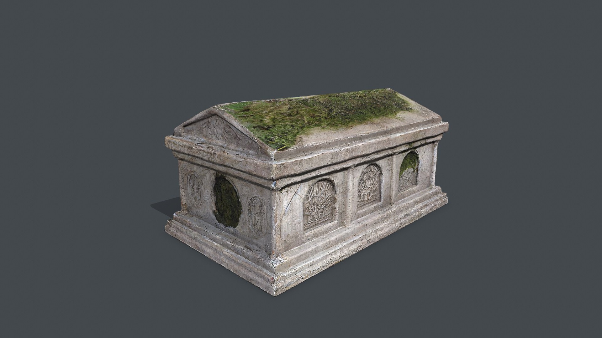 Tomb 3D Model - TurboSquid 2197673