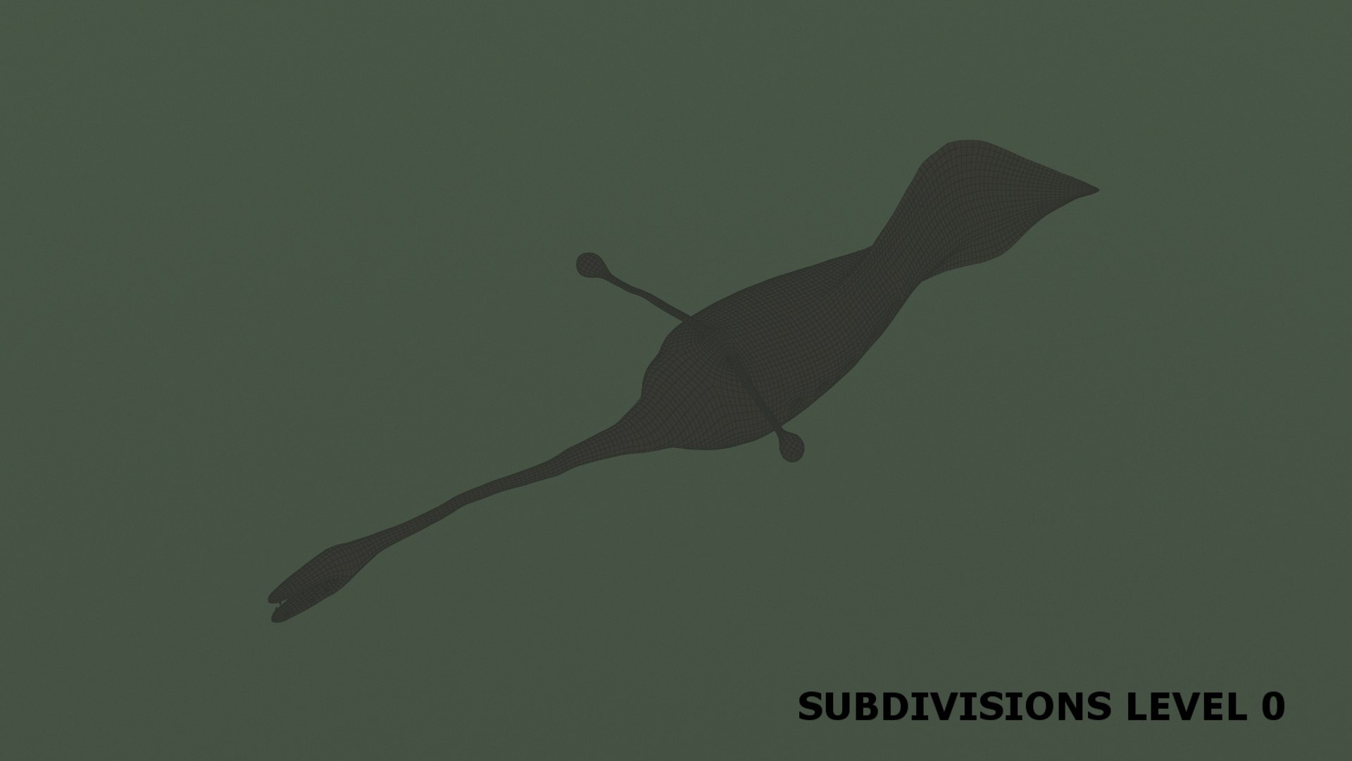 3D Tullimonstrum Fossil Model - TurboSquid 1652846