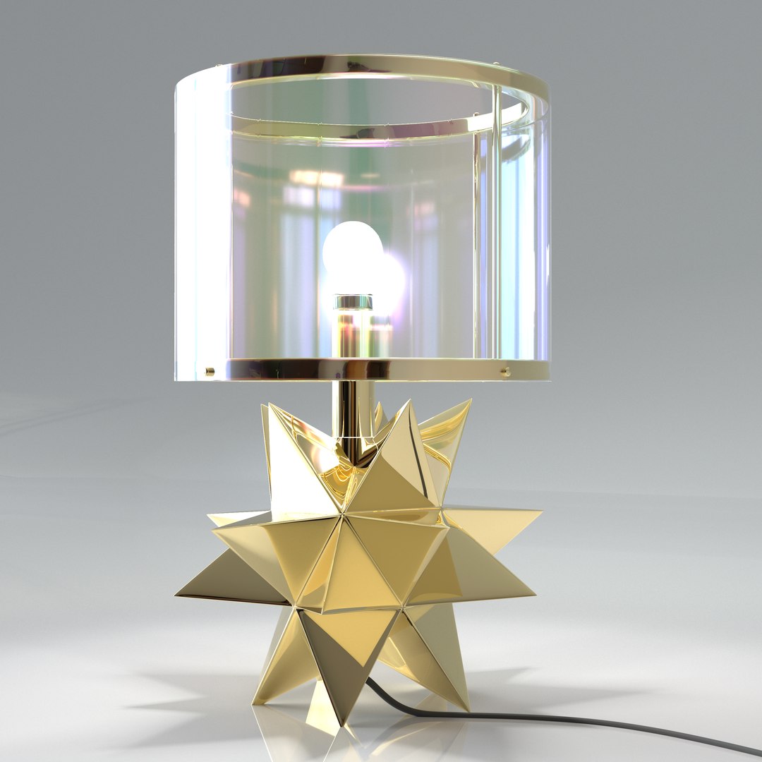 Star Desk Lamp 3D Model - TurboSquid 2020733