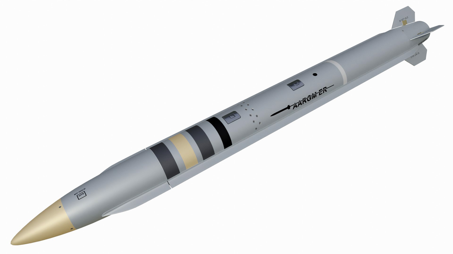 3D AGM-88G AARGM-ER Guided Missile - TurboSquid 2277136