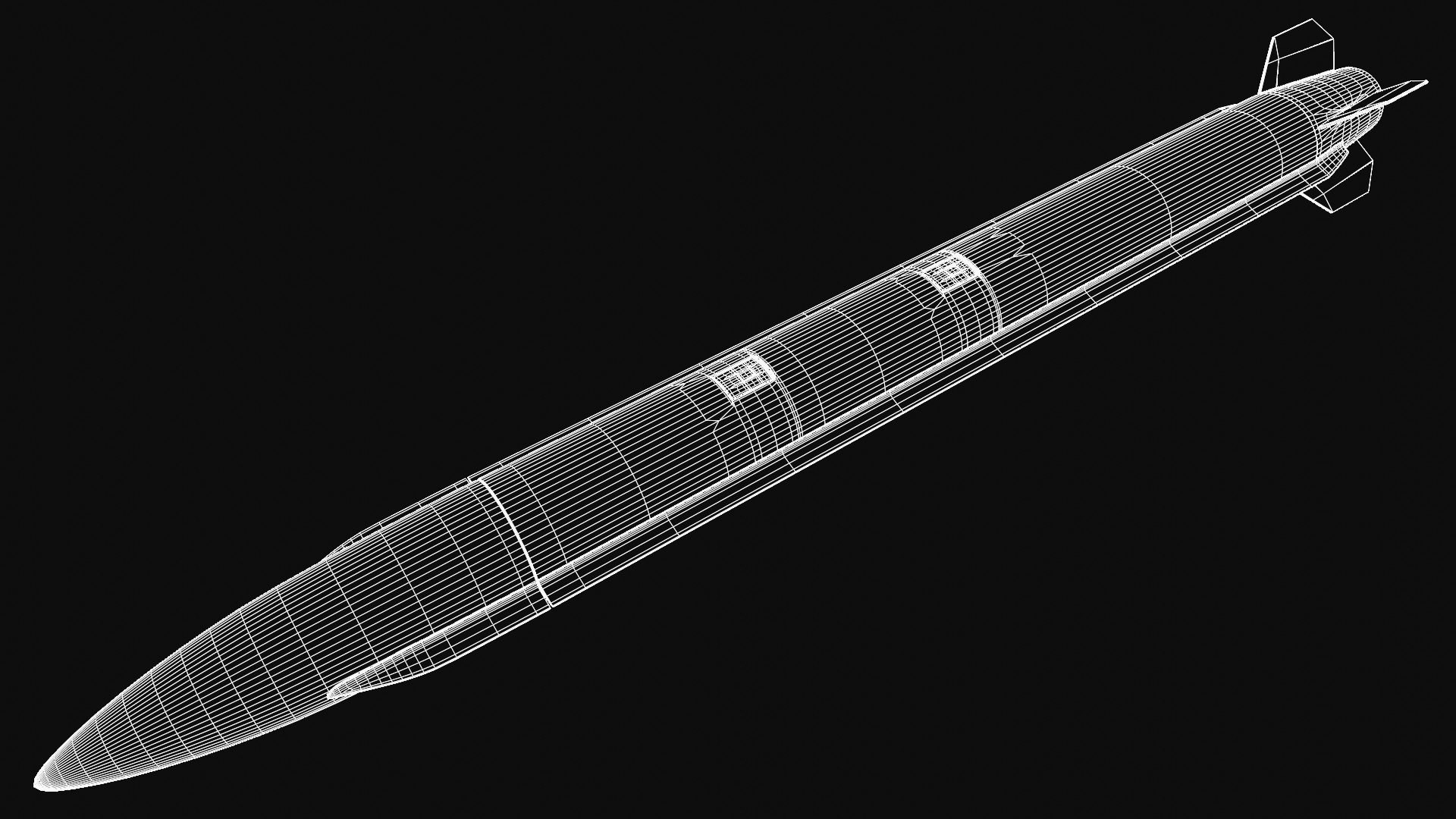 3D AGM-88G AARGM-ER Guided Missile - TurboSquid 2277136