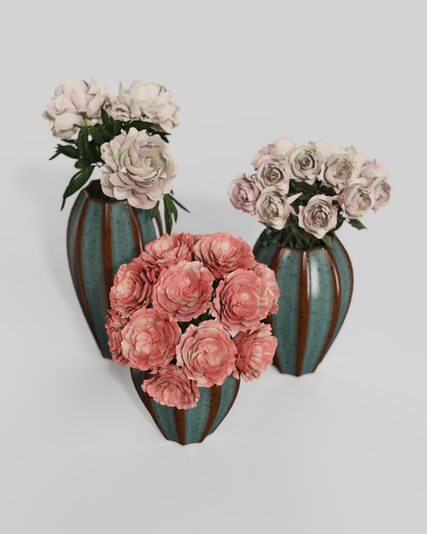 3D Model Roses - TurboSquid 1654647