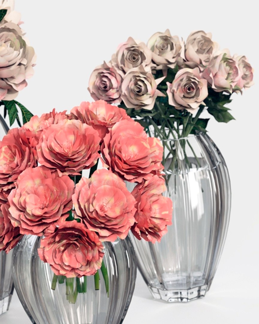 3D Model Roses - TurboSquid 1654647