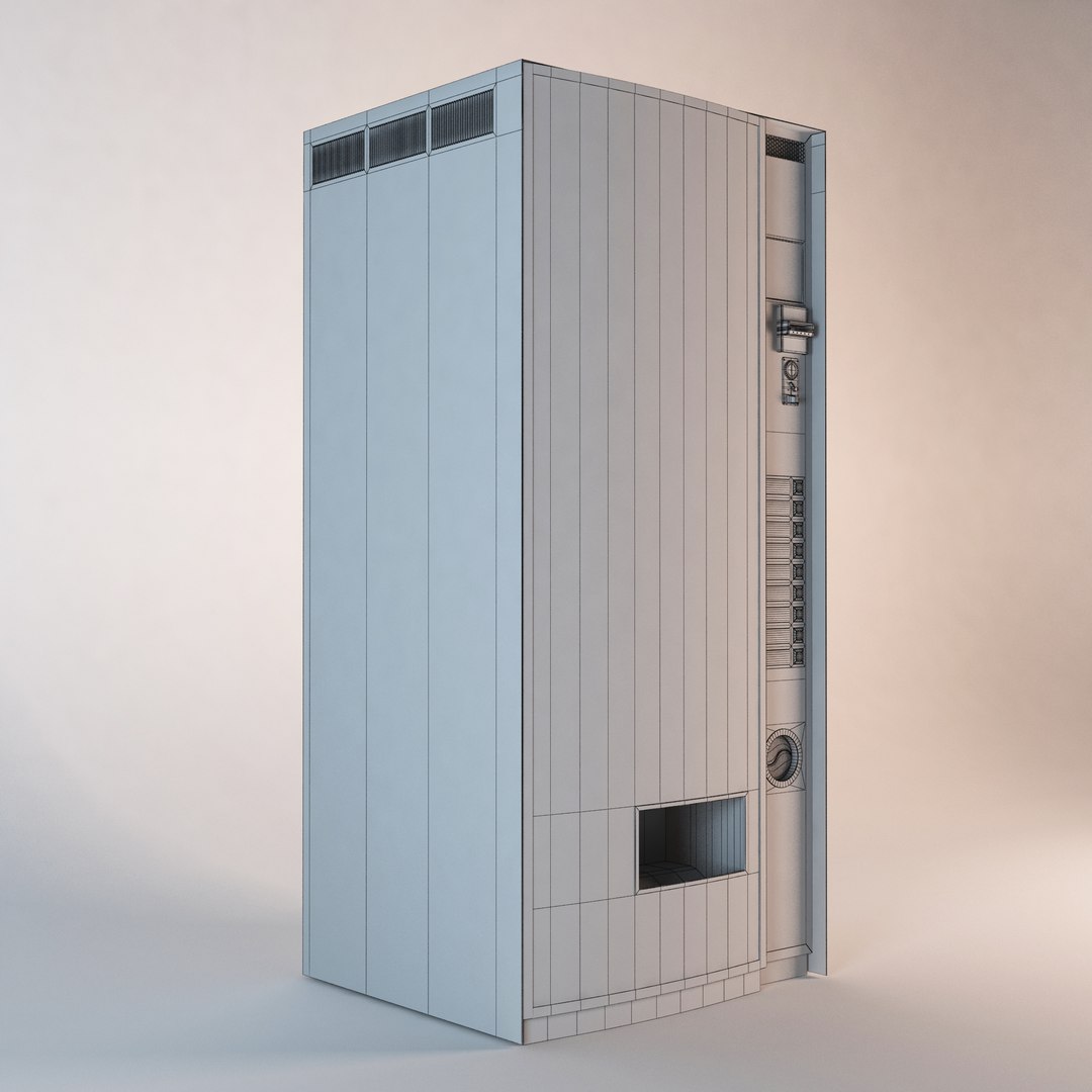 Coca Cola Vending Machine Obj