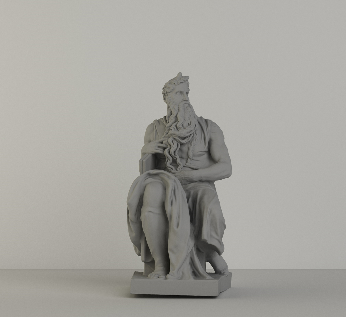 Michelangelo mose 3D model - TurboSquid 1681892