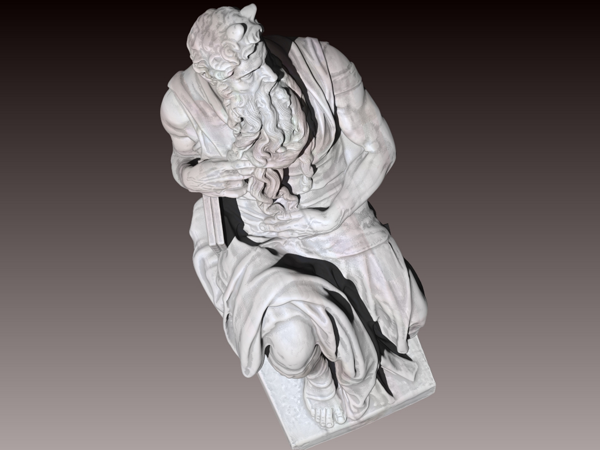 Michelangelo mose 3D model - TurboSquid 1681892