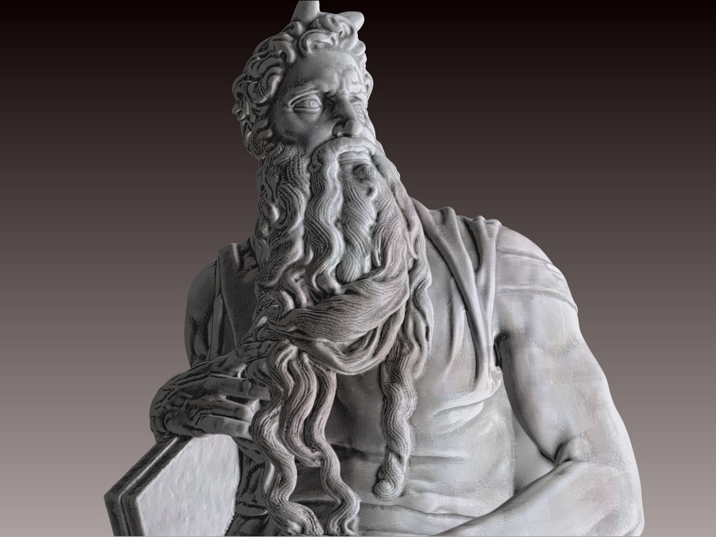 Michelangelo mose 3D model - TurboSquid 1681892