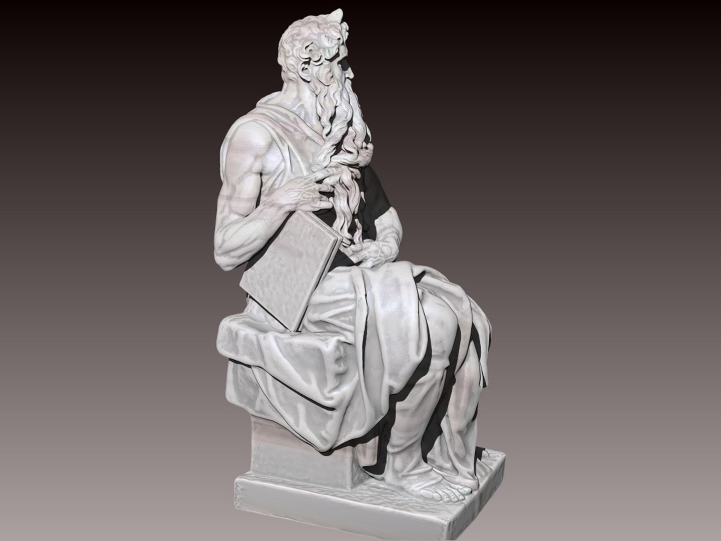 Michelangelo Mose 3D Model - TurboSquid 1681892