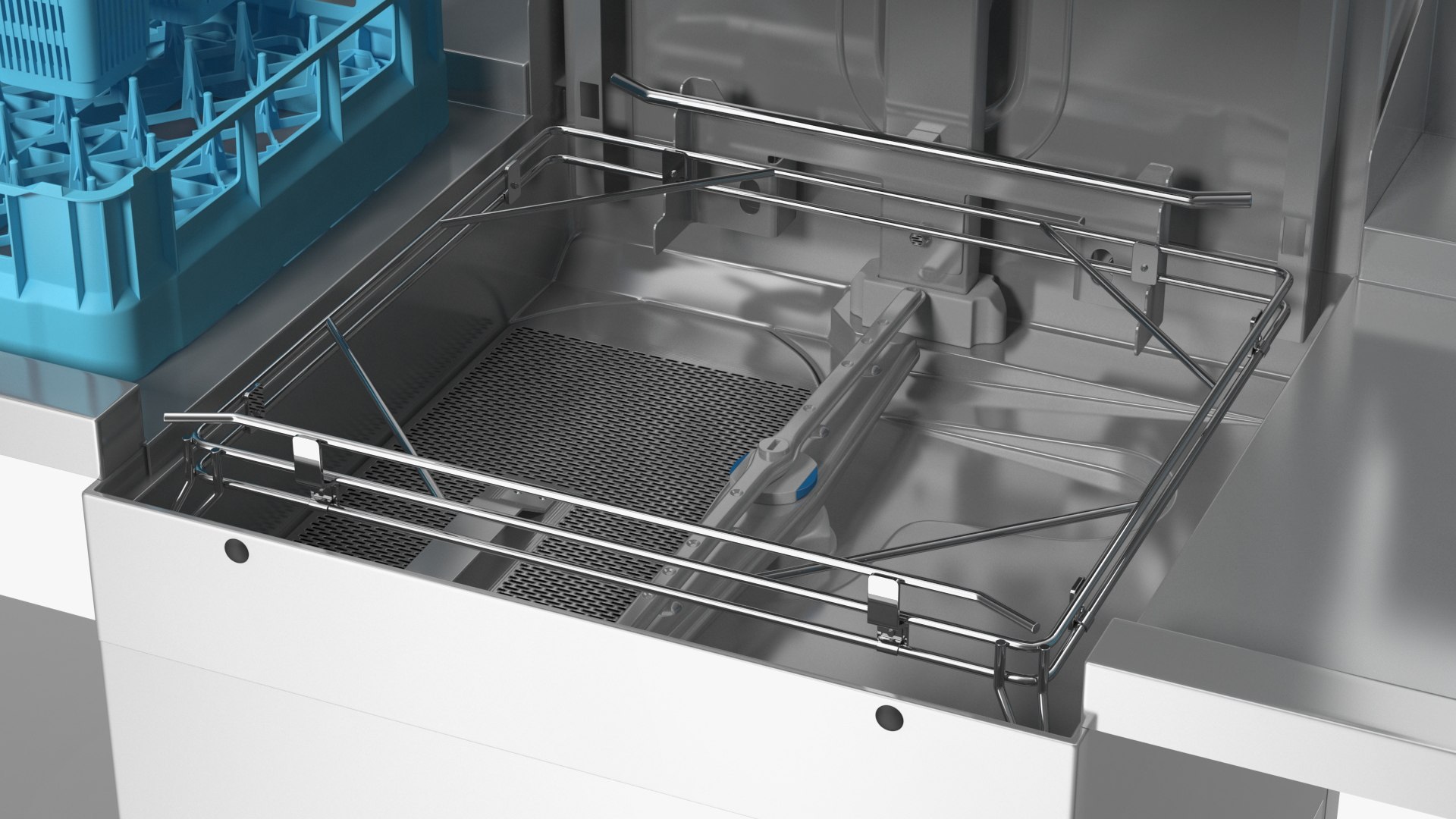 Dishwasher Hobart with Unloading Table 3D model - TurboSquid 1980904