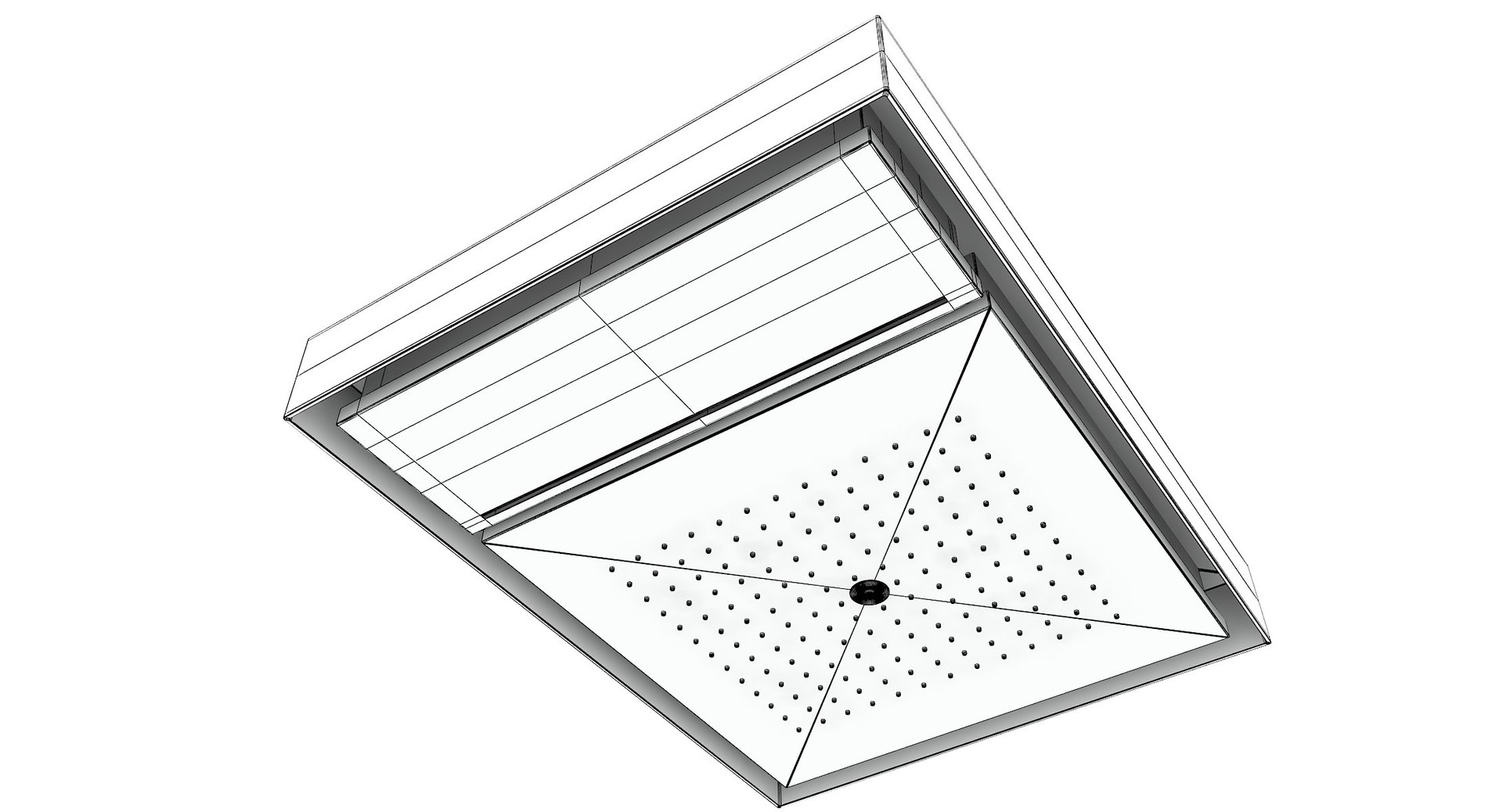 Fantini Aquadolce Ceiling 3D Model - TurboSquid 1232084
