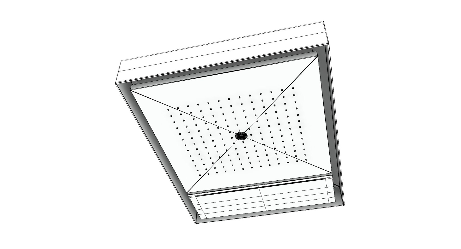 Fantini Aquadolce Ceiling 3D Model - TurboSquid 1232084