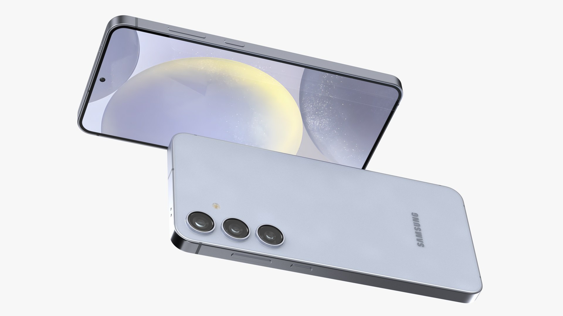 Samsung Galaxy S24 Plus Sapphire Blue 3D Model - TurboSquid 2180276