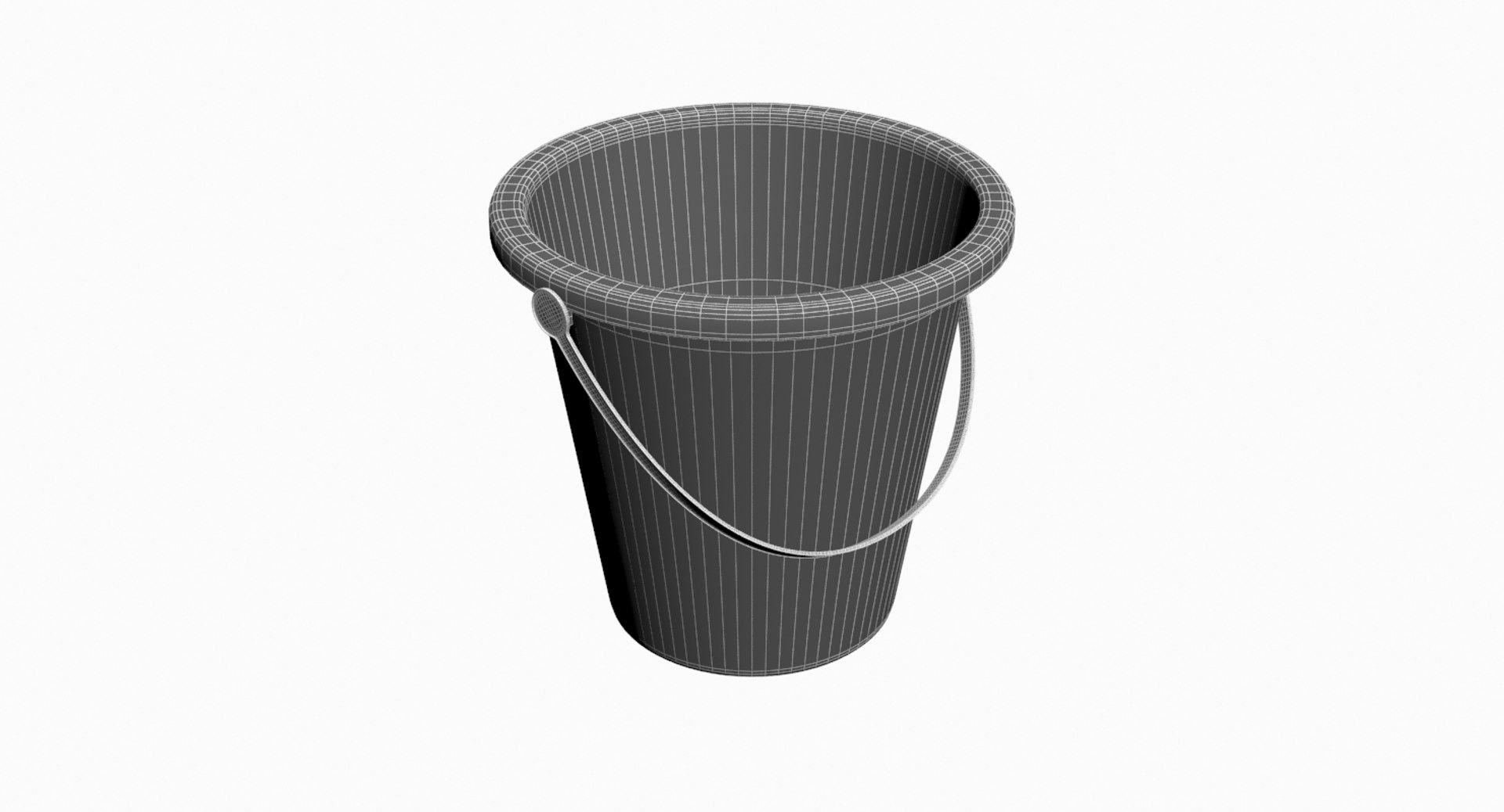 Plastic Bucket 3D Model - TurboSquid 1318578