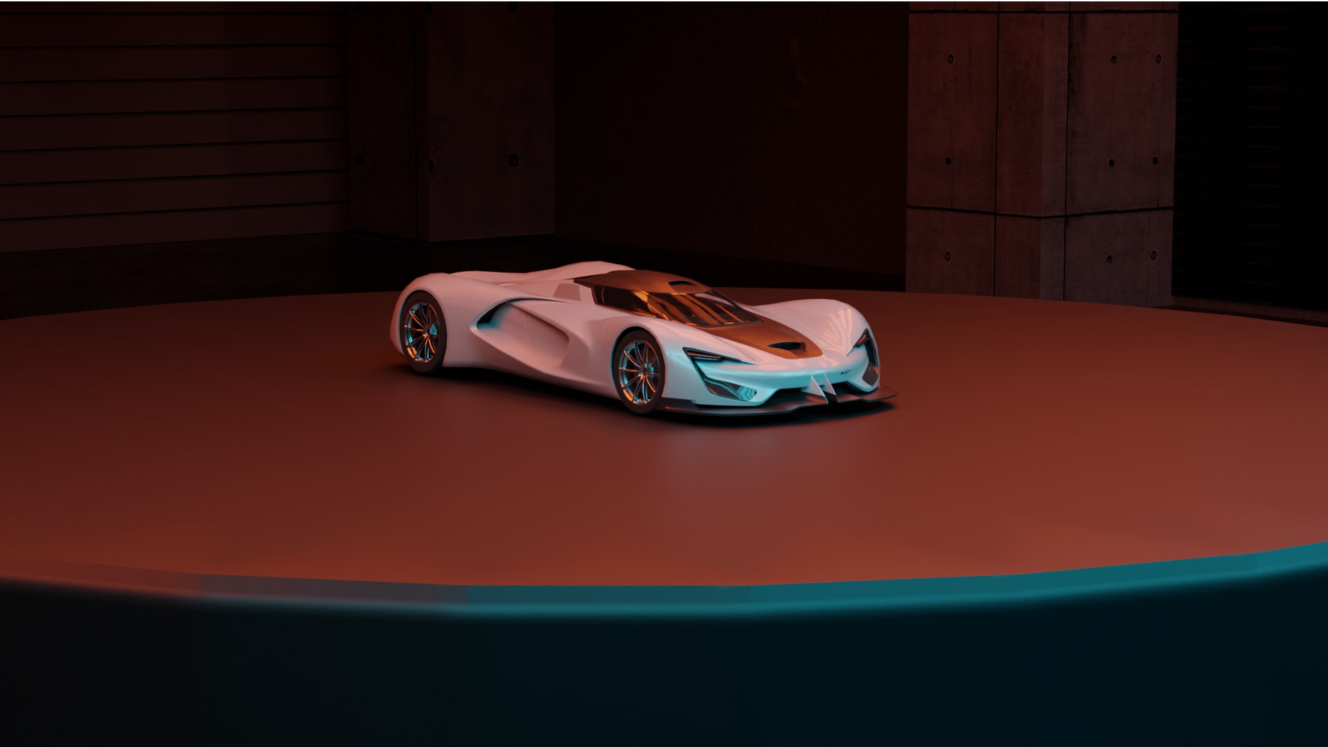 3D Model Dodge SRT Tomahawk X Vision GT 4 - TurboSquid 2402528