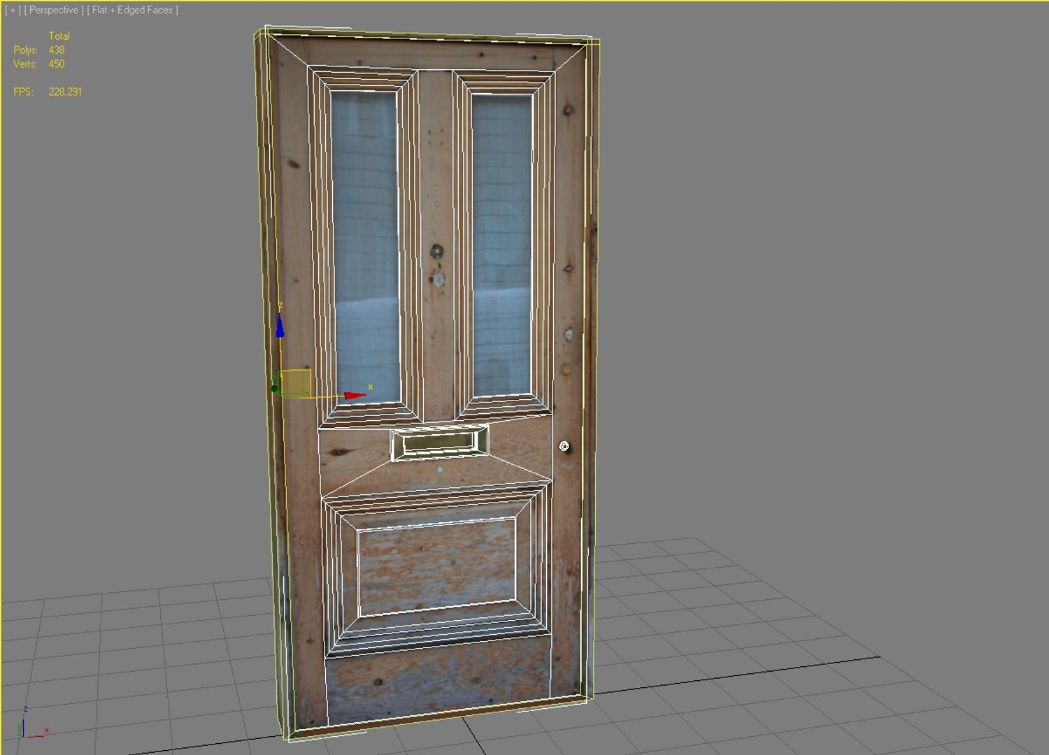 Door 3d Max