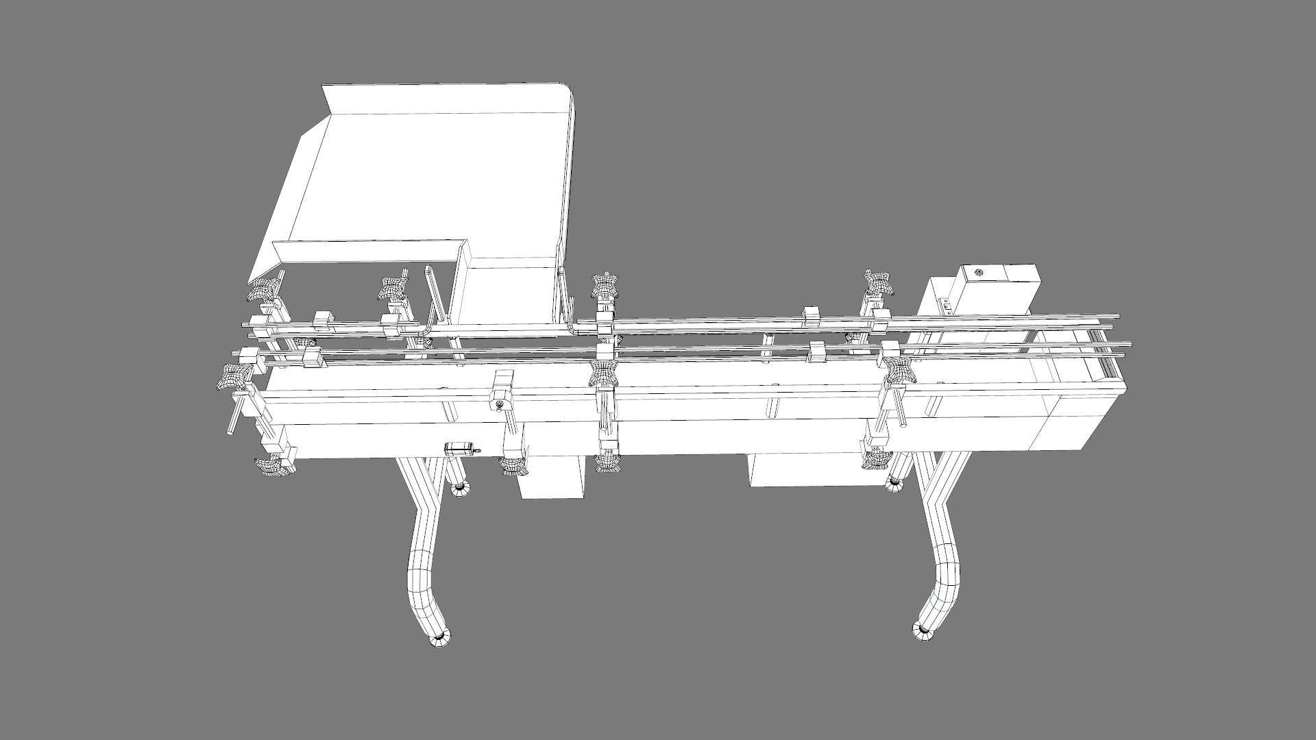 3D Conveyor Belt - TurboSquid 2331232