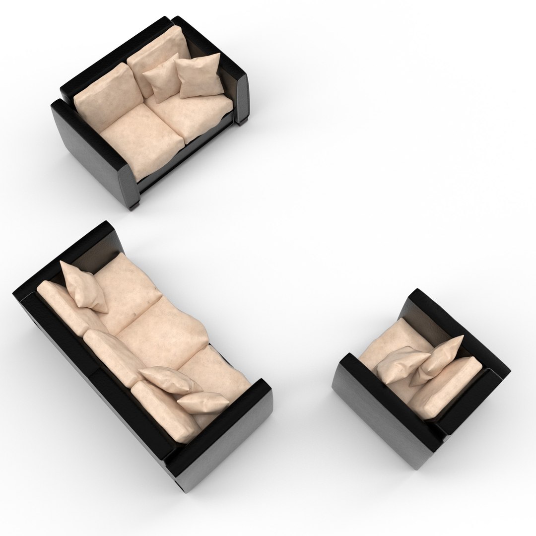 Simple Couch Collection Model - TurboSquid 2247801