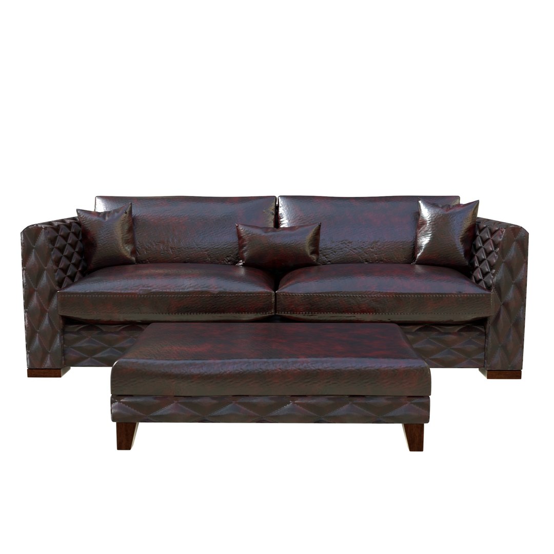 Simple Couch Collection Model - TurboSquid 2247801