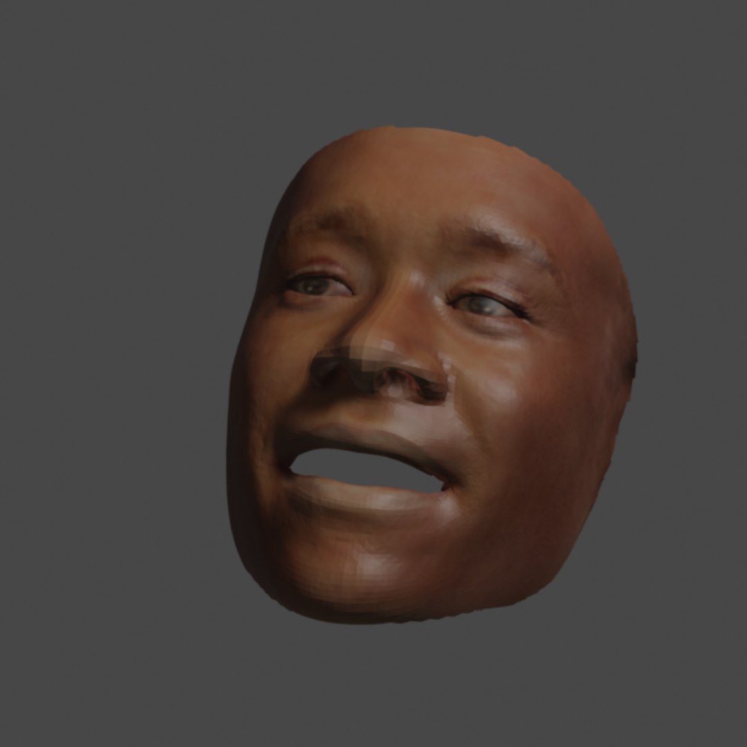 3D Don Cheadle Face - R1 - TurboSquid 1971311