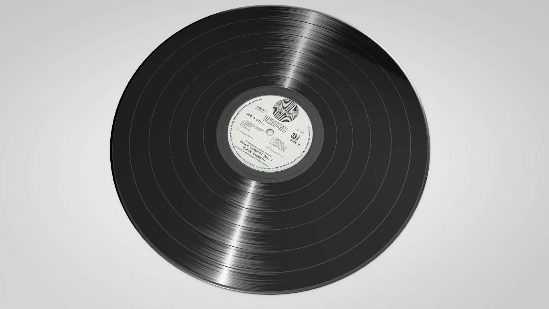 Cinema4d Vinyl Records