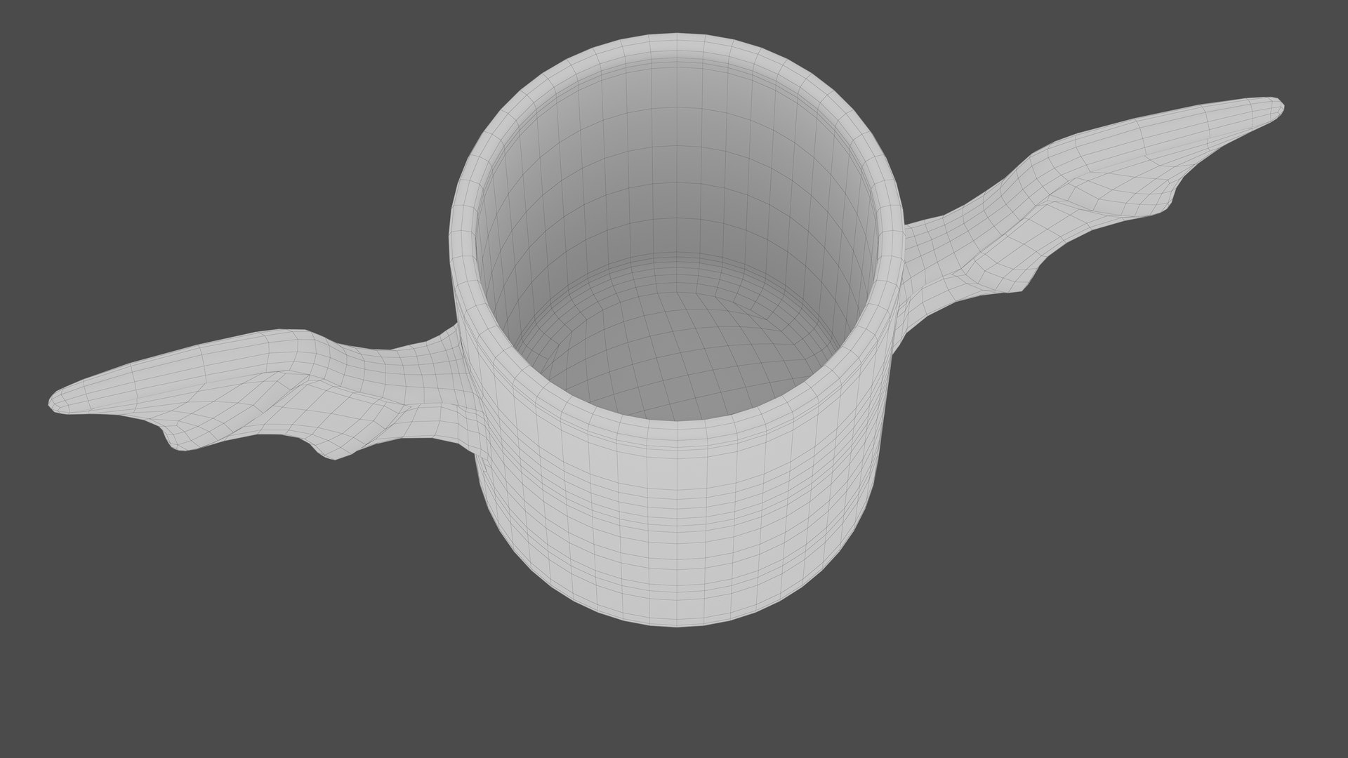 3D Model Bat Mug - TurboSquid 2238467