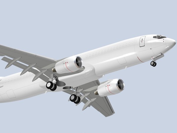 3D boeing 737-800bcf generic white - TurboSquid 1446092