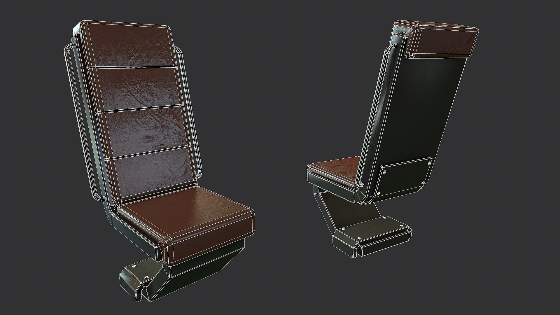 chair ready marmoset 3d model