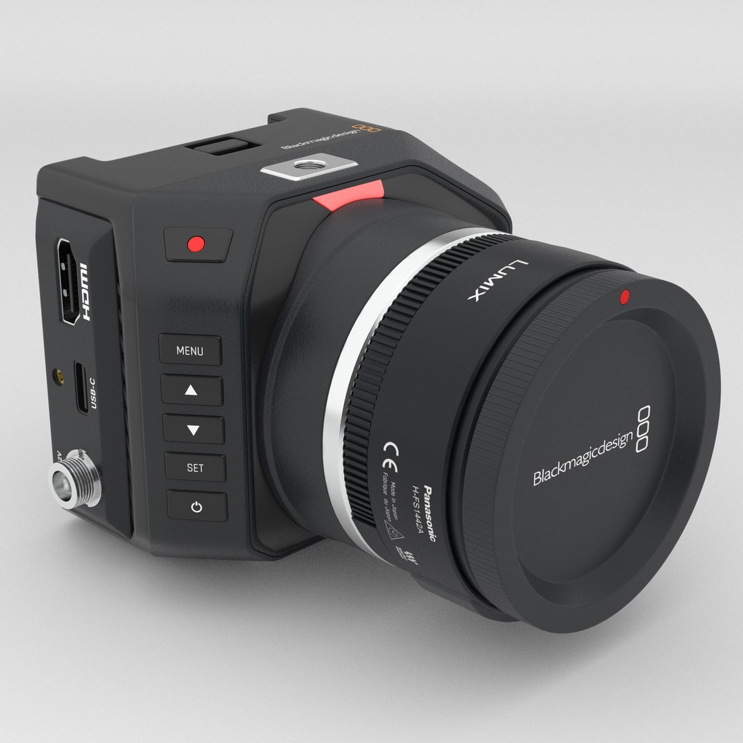 3D Blackmagic Micro Studio Camera 4K G2 - TurboSquid 2181606