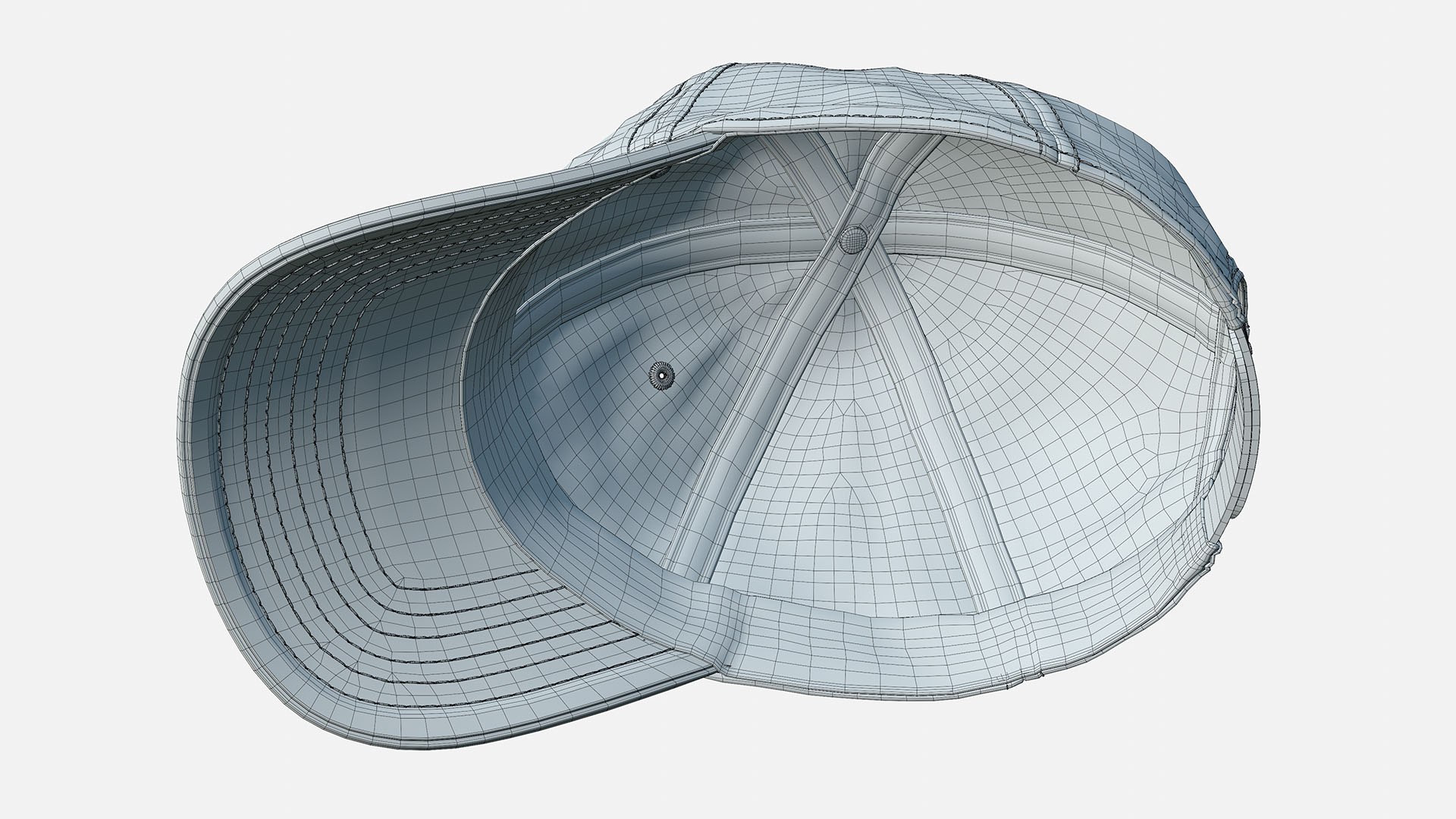 Baseball Cap Navi Multi-Material with Tiling Textures 3D - TurboSquid ...