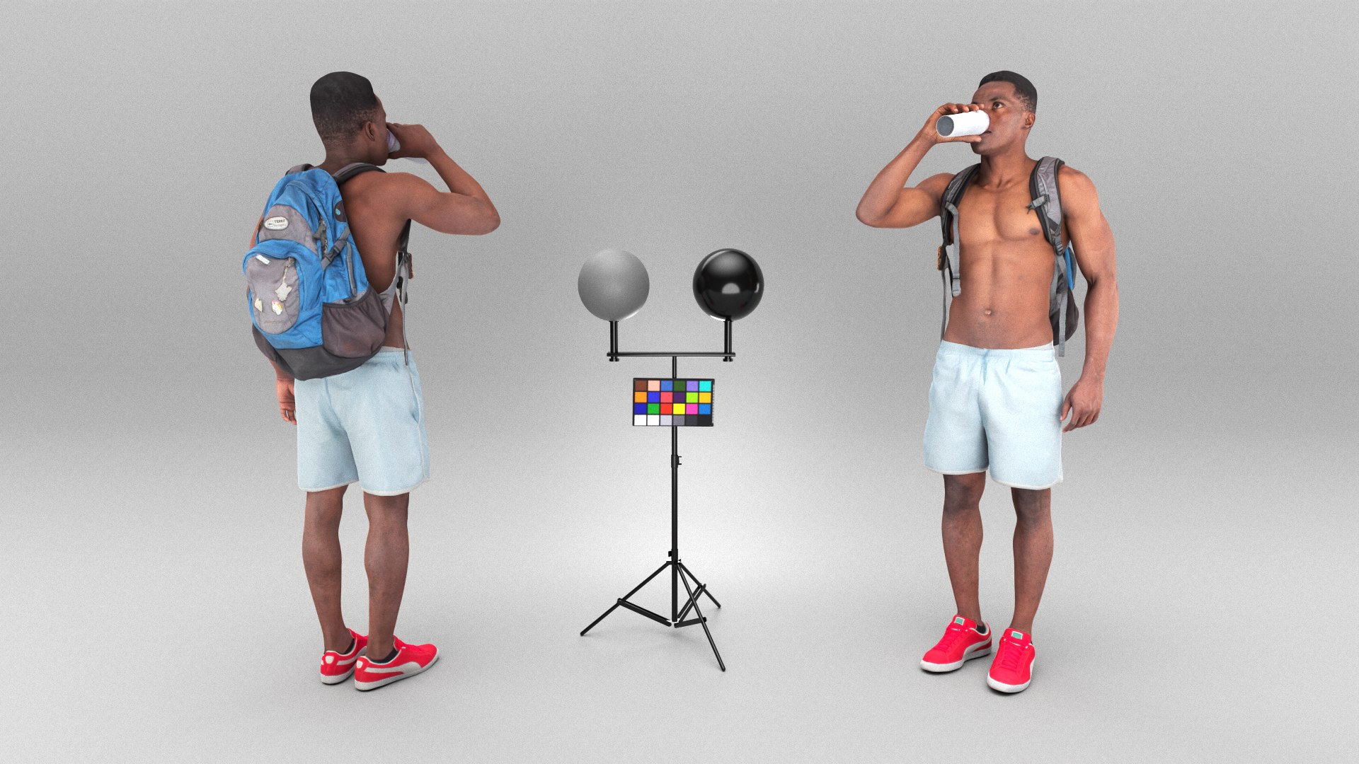 Sporty Characters Bundle 23 Model - TurboSquid 2078119