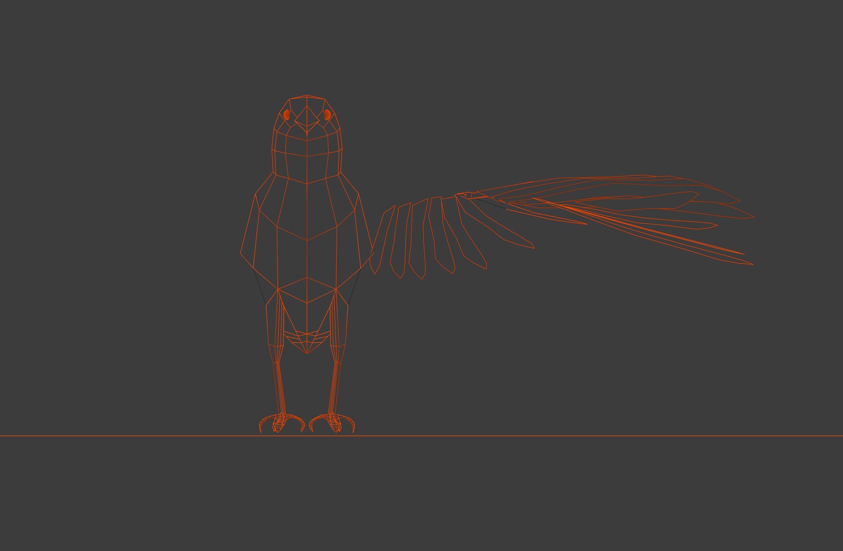 Crow Bird Wing Animal Model 3D Model - TurboSquid 1818976