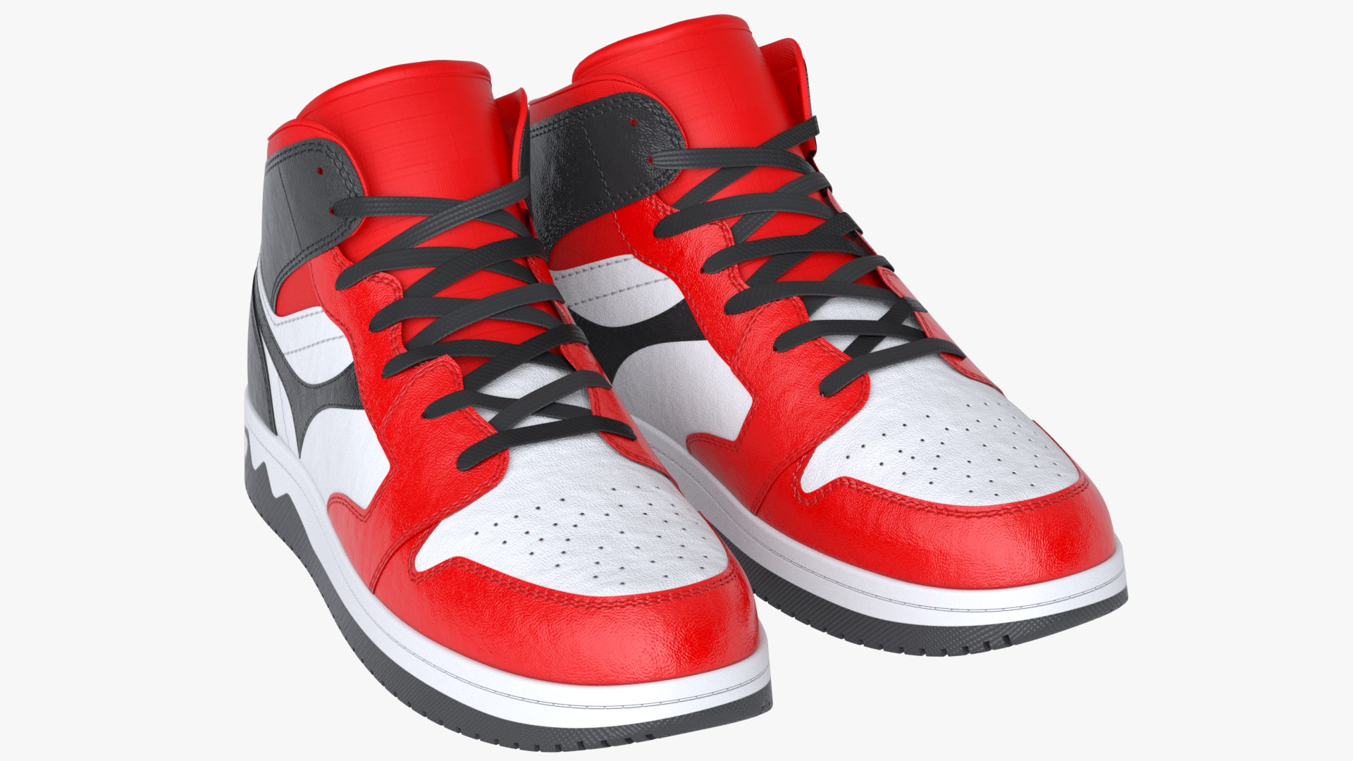 Photoreal Basketball Shoes Model - TurboSquid 1695732