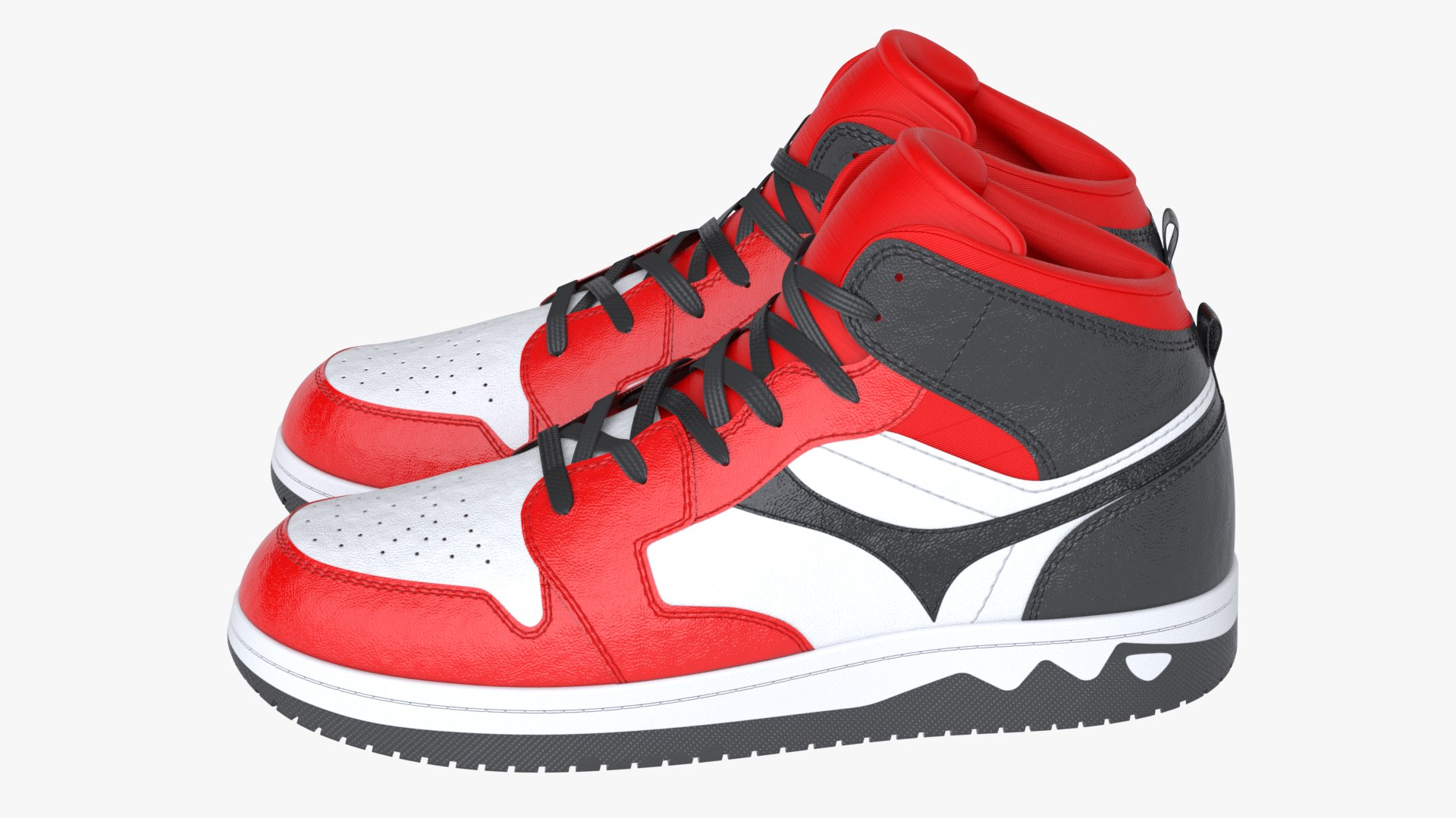 Photoreal Basketball Shoes Model - TurboSquid 1695732