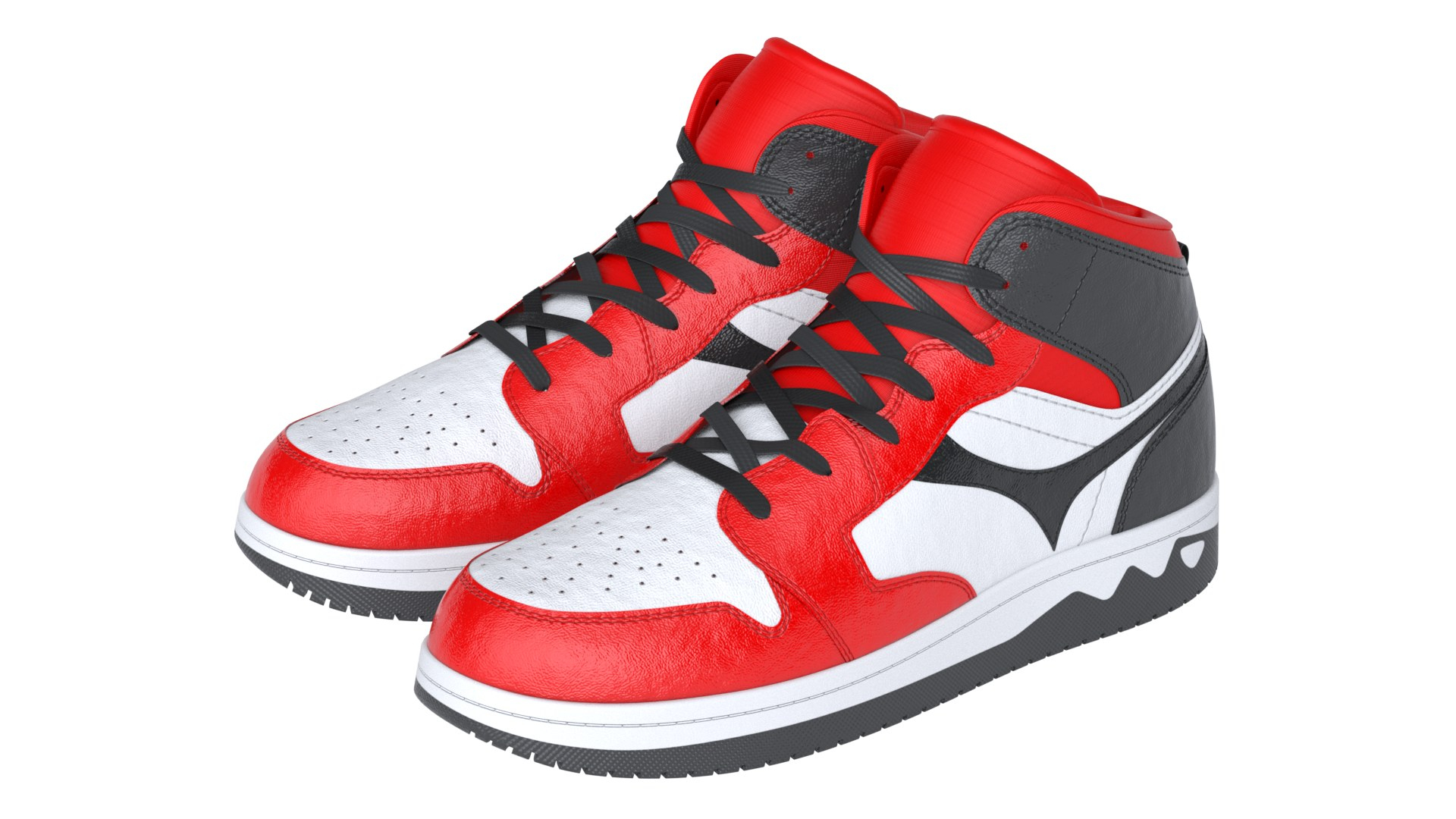 Photoreal Basketball Shoes Model - TurboSquid 1695732