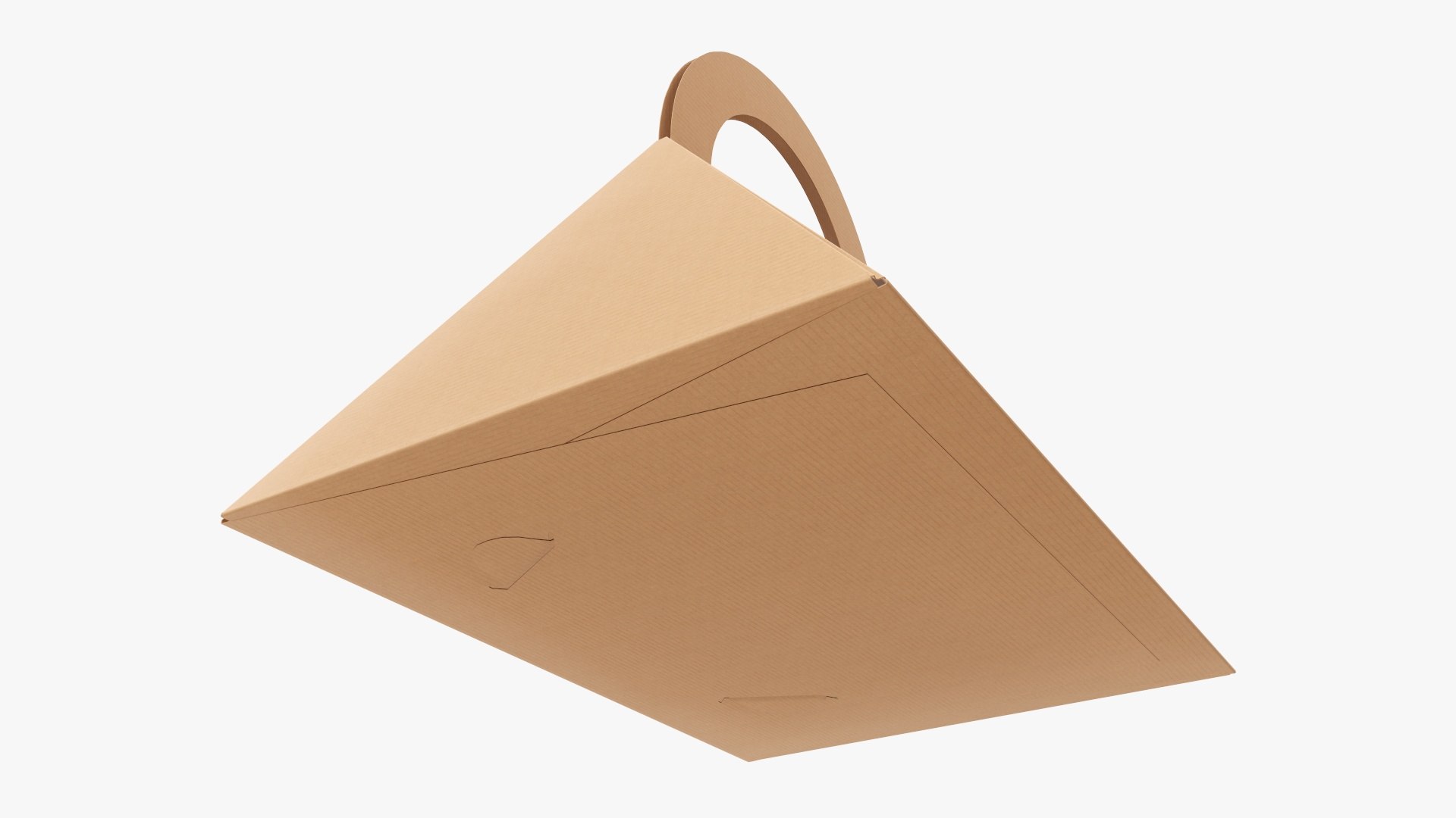 3D Pyramid Cardboard Box Model - TurboSquid 1601237