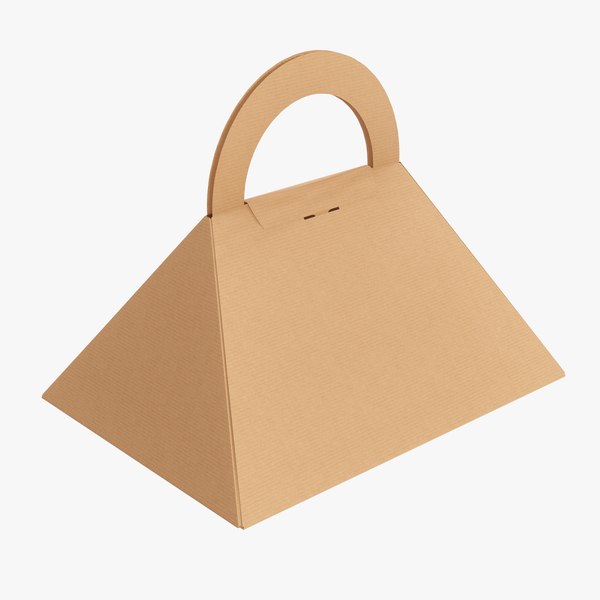 3D pyramid cardboard box model - TurboSquid 1601237