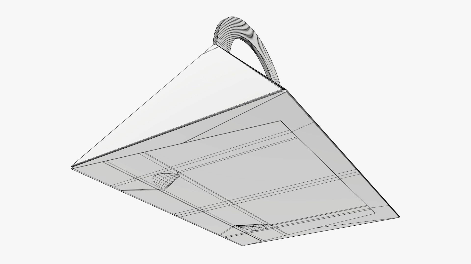 3D Pyramid Cardboard Box Model - TurboSquid 1601237