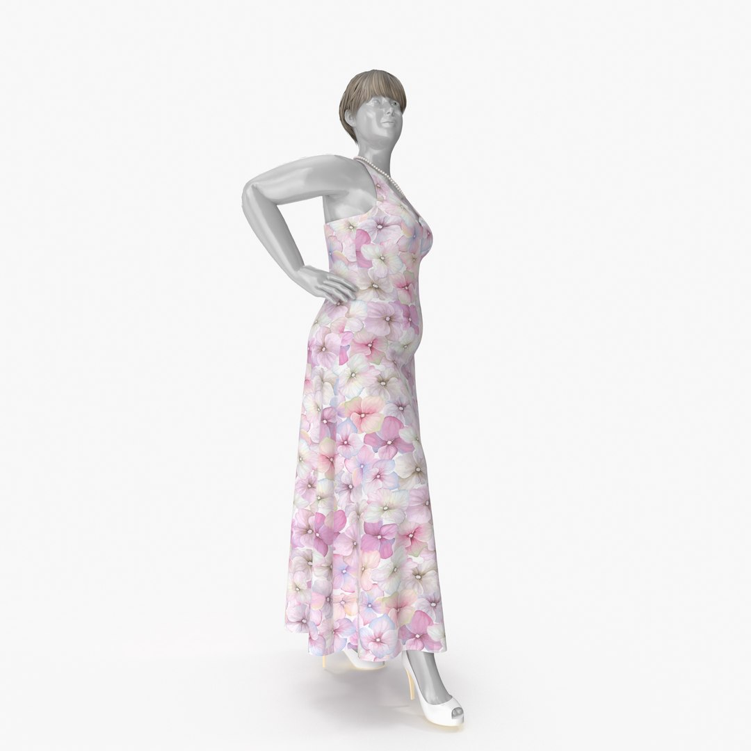3D Model Size Mannequin 01 Pose - TurboSquid 1158634