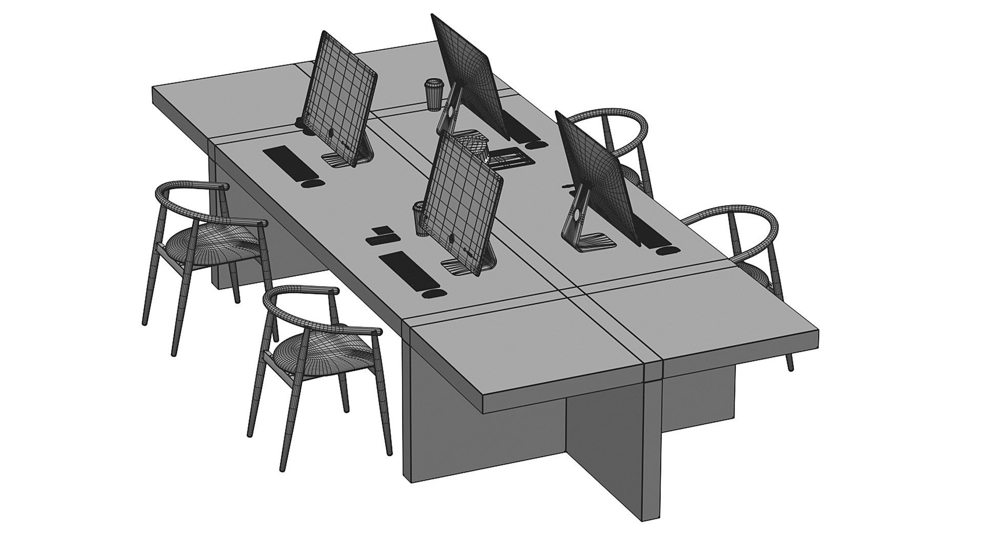 3D Workplace 13 - TurboSquid 2074064