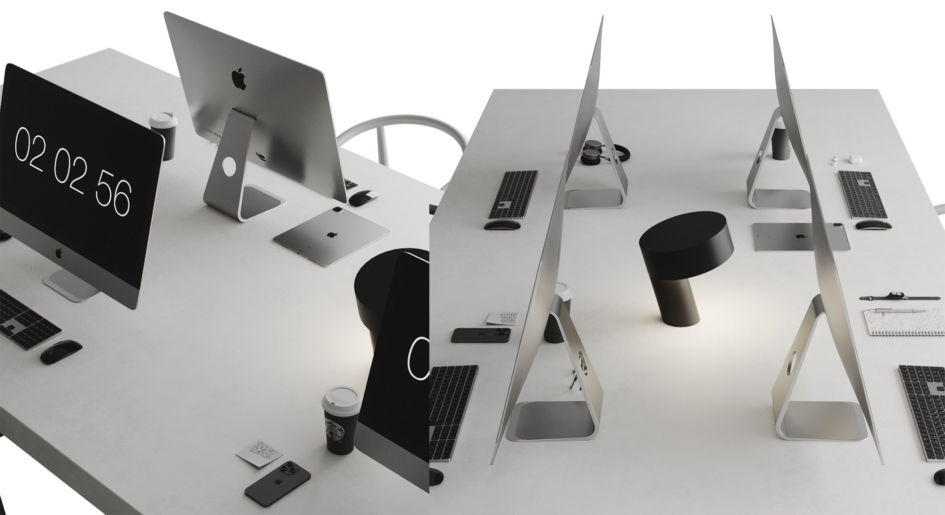 3D Workplace 13 - TurboSquid 2074064