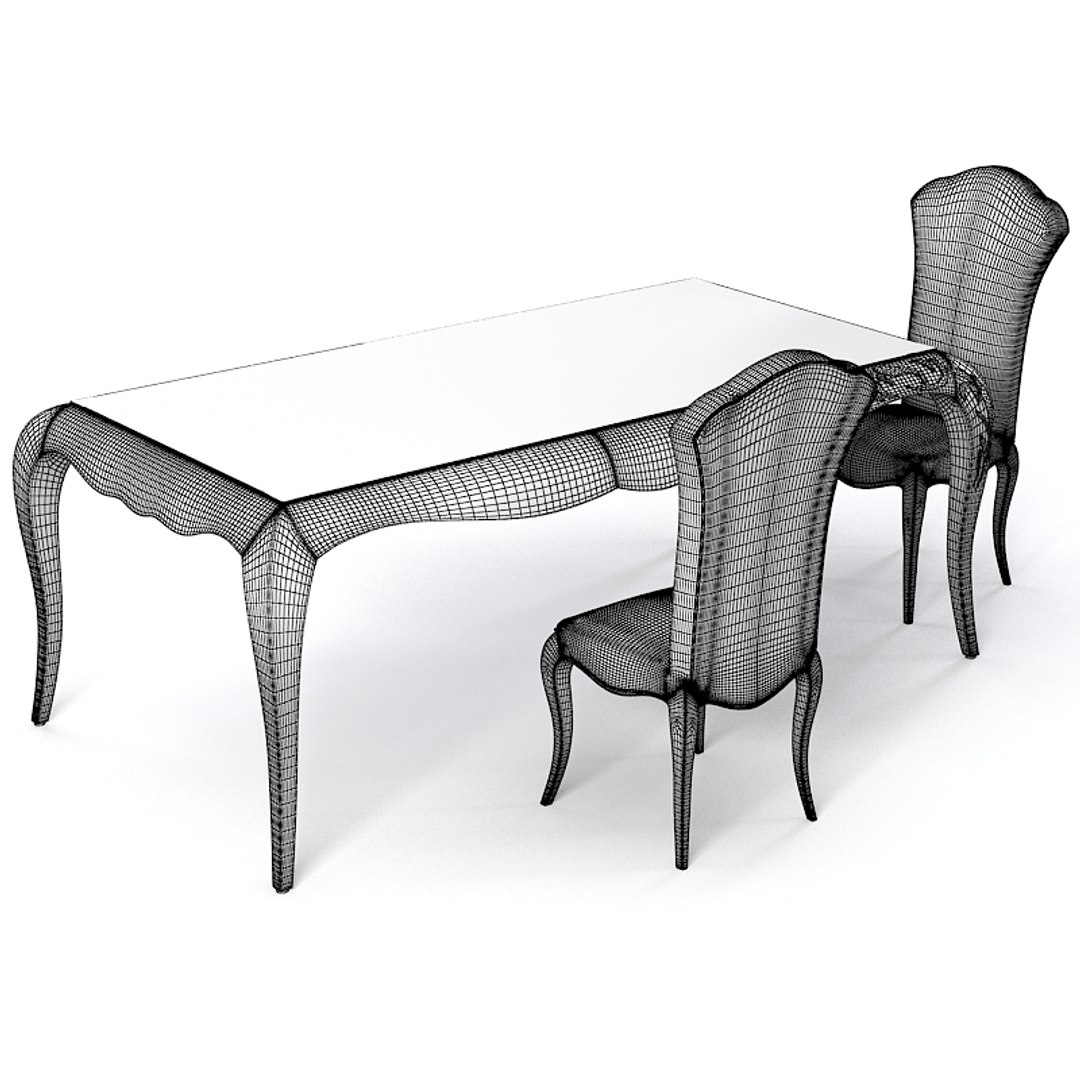 giorgio piotto dining 3d model