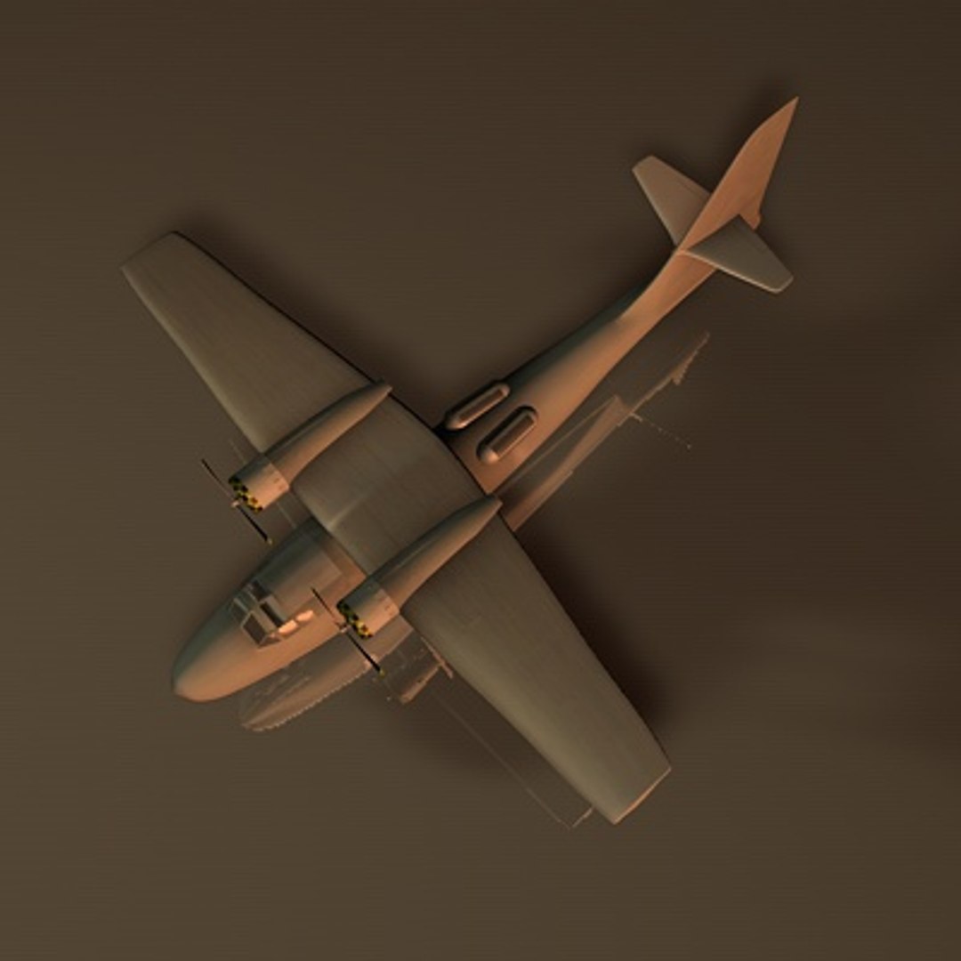 3d Model Wwii Pby Bomber