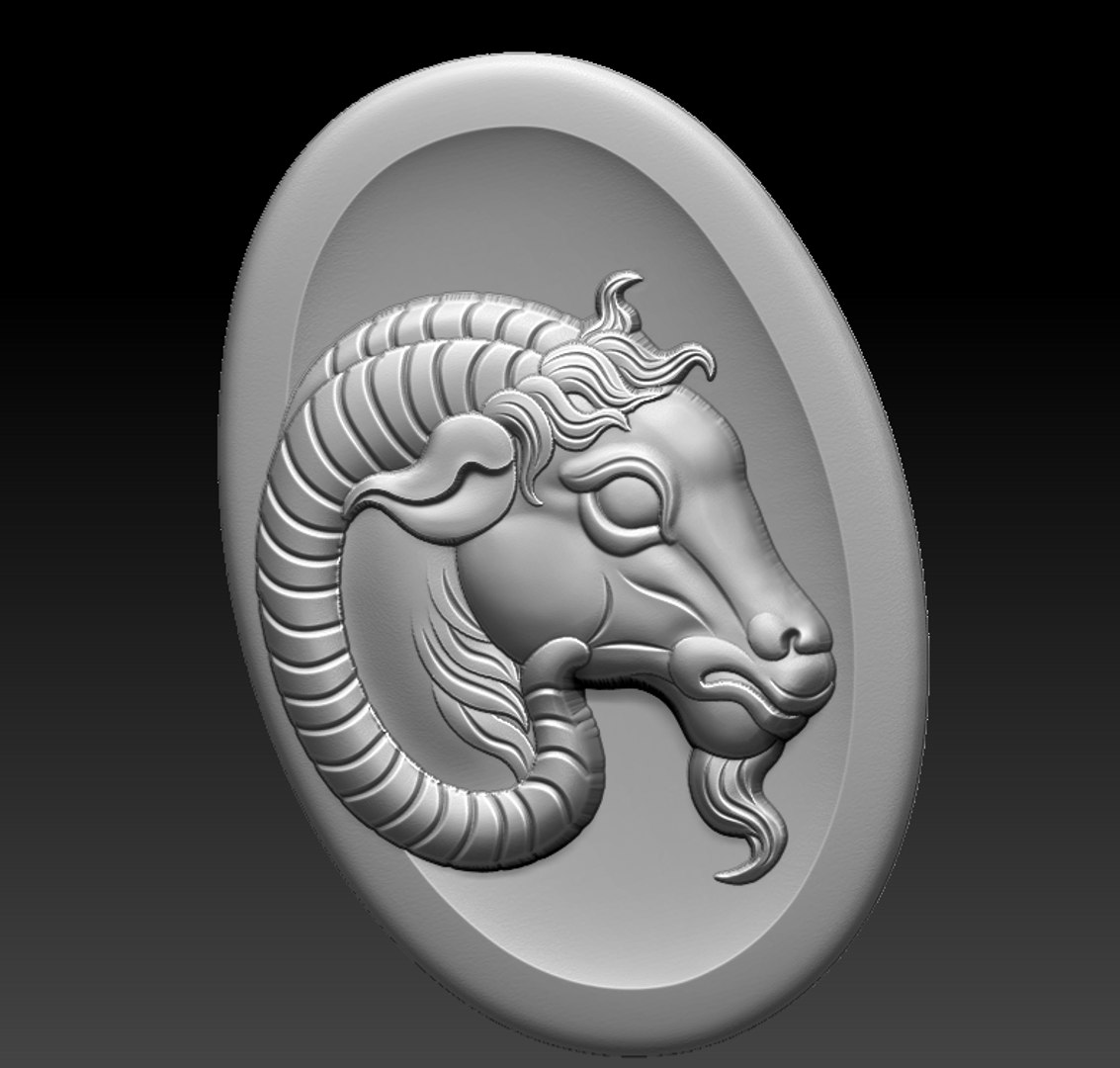 3D Ram Head Model - TurboSquid 1289257