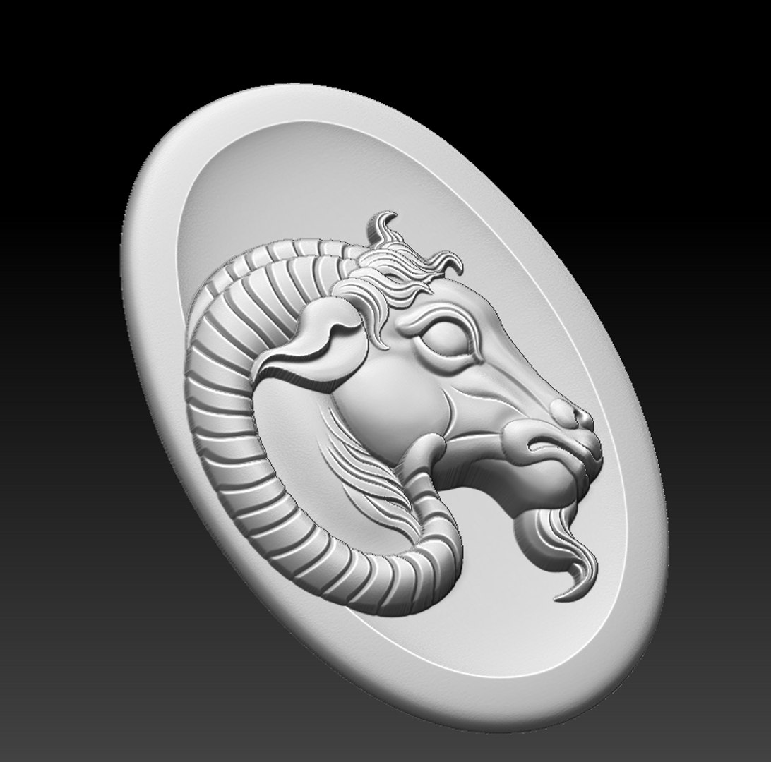 3D Ram Head Model - TurboSquid 1289257