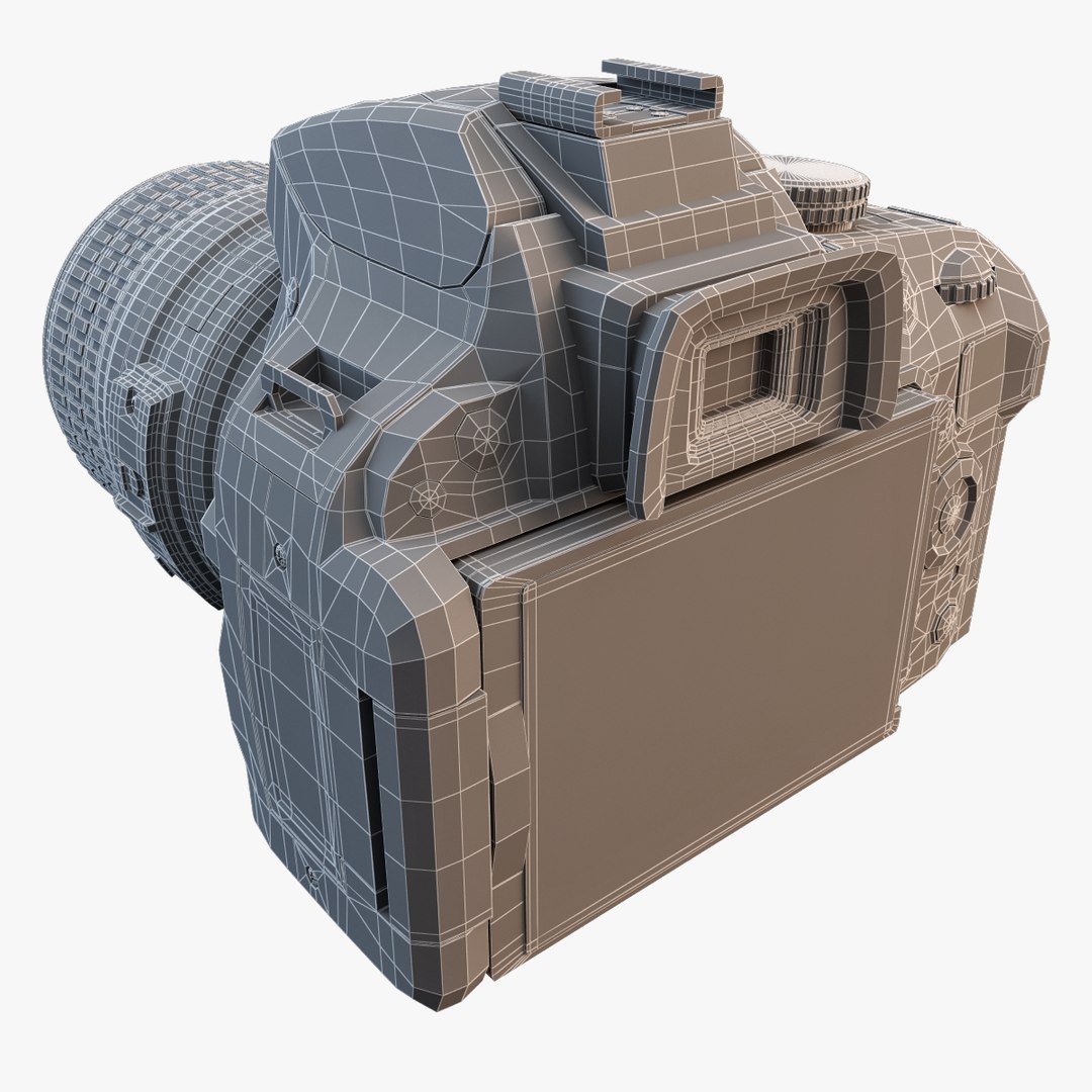 3d Nikon D5100 Camera Model