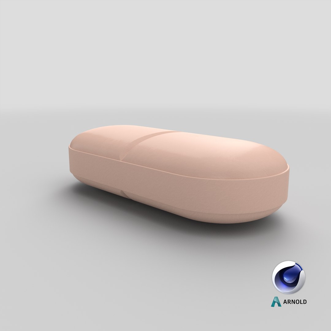 3D Medication Pill 06 - TurboSquid 2162507
