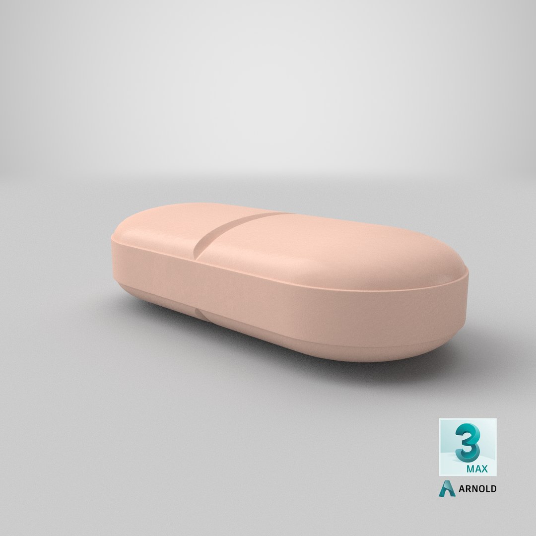 3D Medication Pill 06 - TurboSquid 2162507