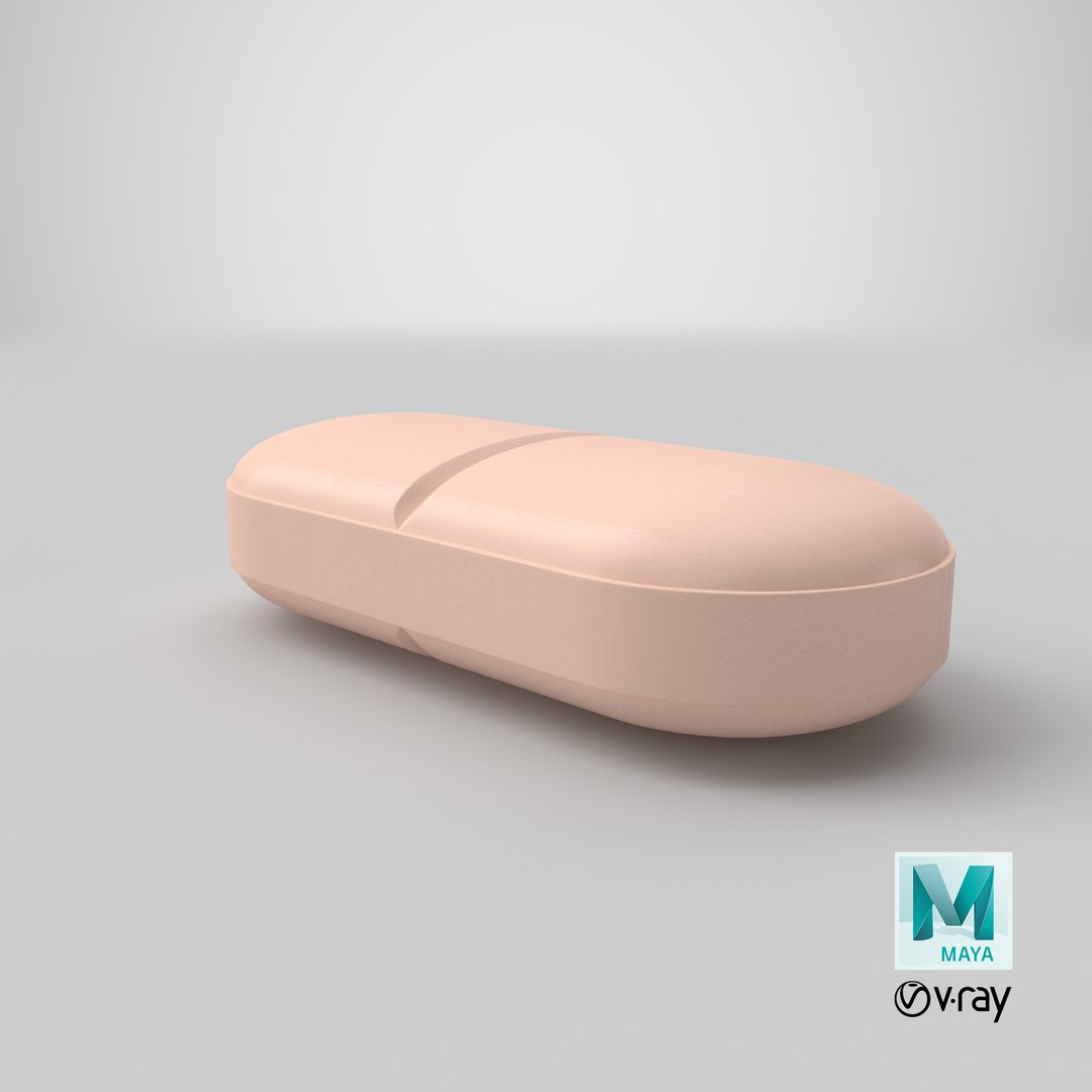 3D Medication Pill 06 - TurboSquid 2162507