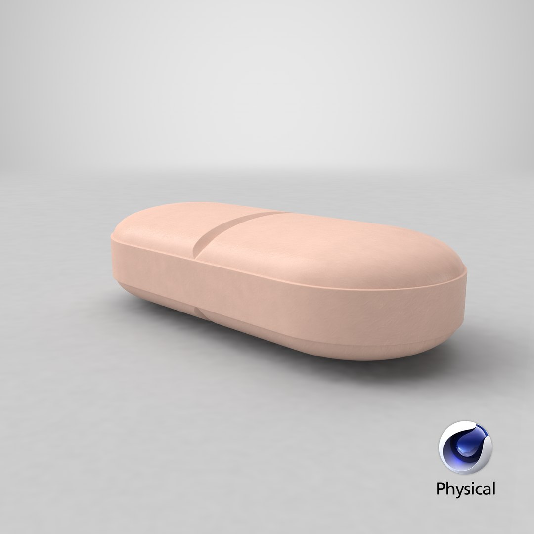3D Medication Pill 06 - TurboSquid 2162507